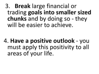 Use These Personal Development Ideas To Improve Your Trading Goals | PPTX
