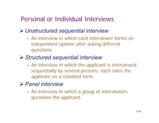 Interviews in HRM | PDF