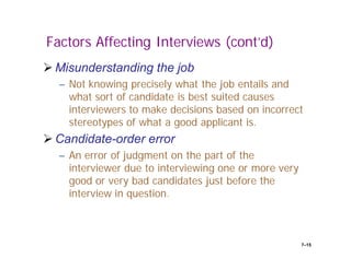 Interviews in HRM | PDF