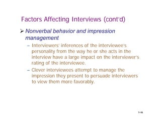 Interviews in HRM | PDF