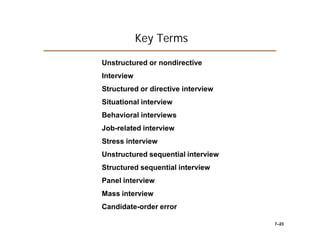 Interviews in HRM | PDF