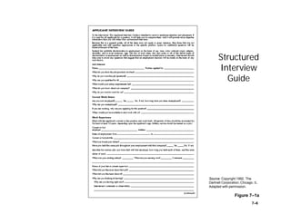 Interviews in HRM | PDF