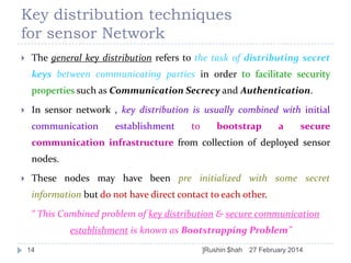 6. security in wireless sensor netwoks | PPT