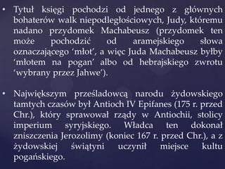 6.10 heroizm machabeuszy | PPTX