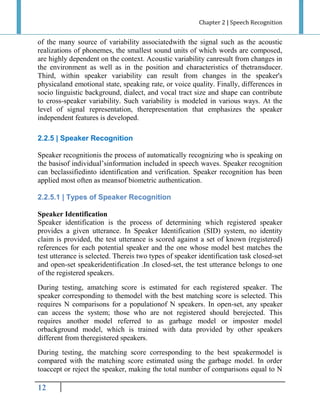 Speech Recognition | PDF