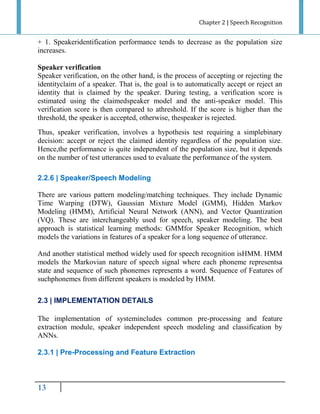 Speech Recognition | PDF