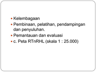 6.perencanaan rhl | PPTX