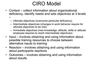 training evaluation | PPT