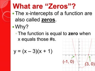 6.4 intercept form | PPT