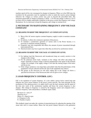 MUTUAL EFFECT BETWEEN LFC AND AVR LOOPS IN POWER PLANT | PDF
