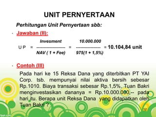 6. modal ventura & reksadana | PPT