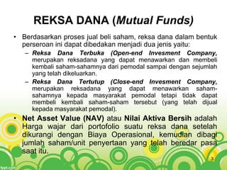 6. modal ventura & reksadana | PPT