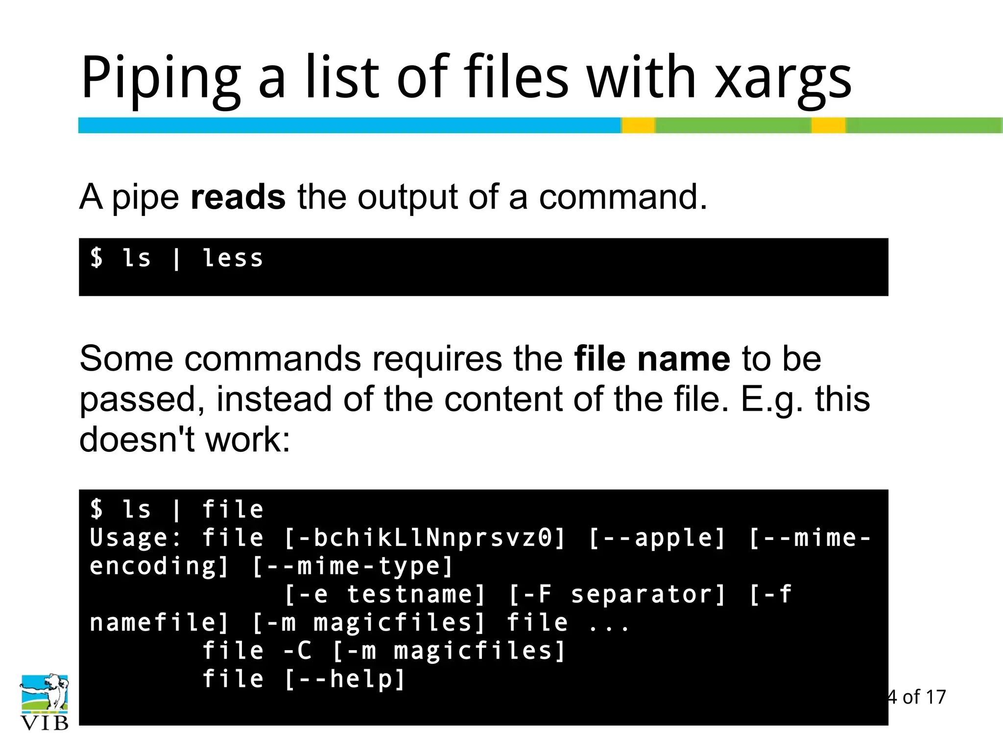 Part 6 of "Introduction to linux for bioinformatics": Productivity tips | PDF