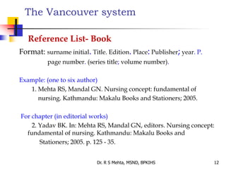 6. referencing styles | PPSX
