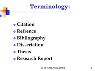6. referencing styles | PPSX