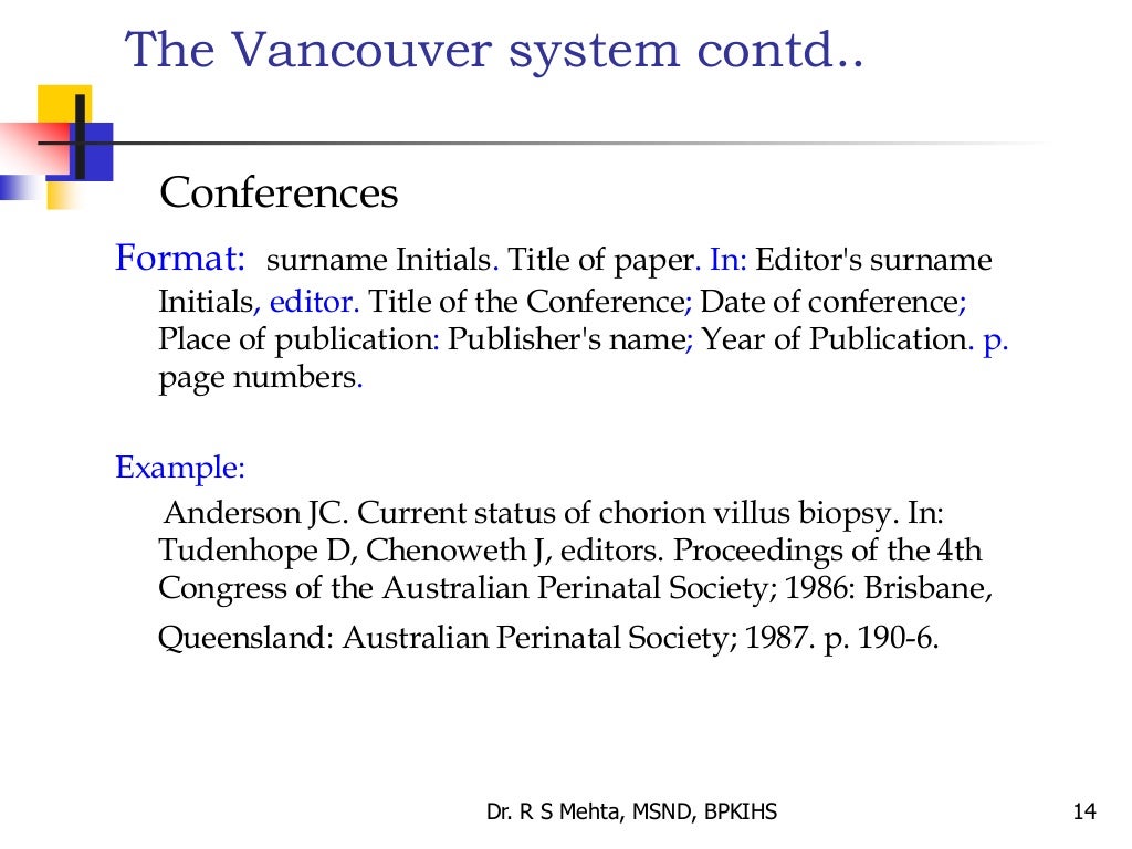 6. referencing styles