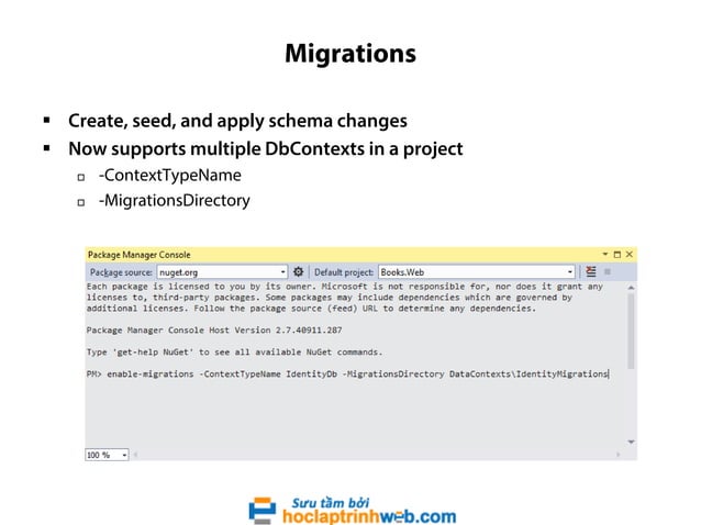 6. entity framework 6 aspdotnet-mvc5-slides | PDF