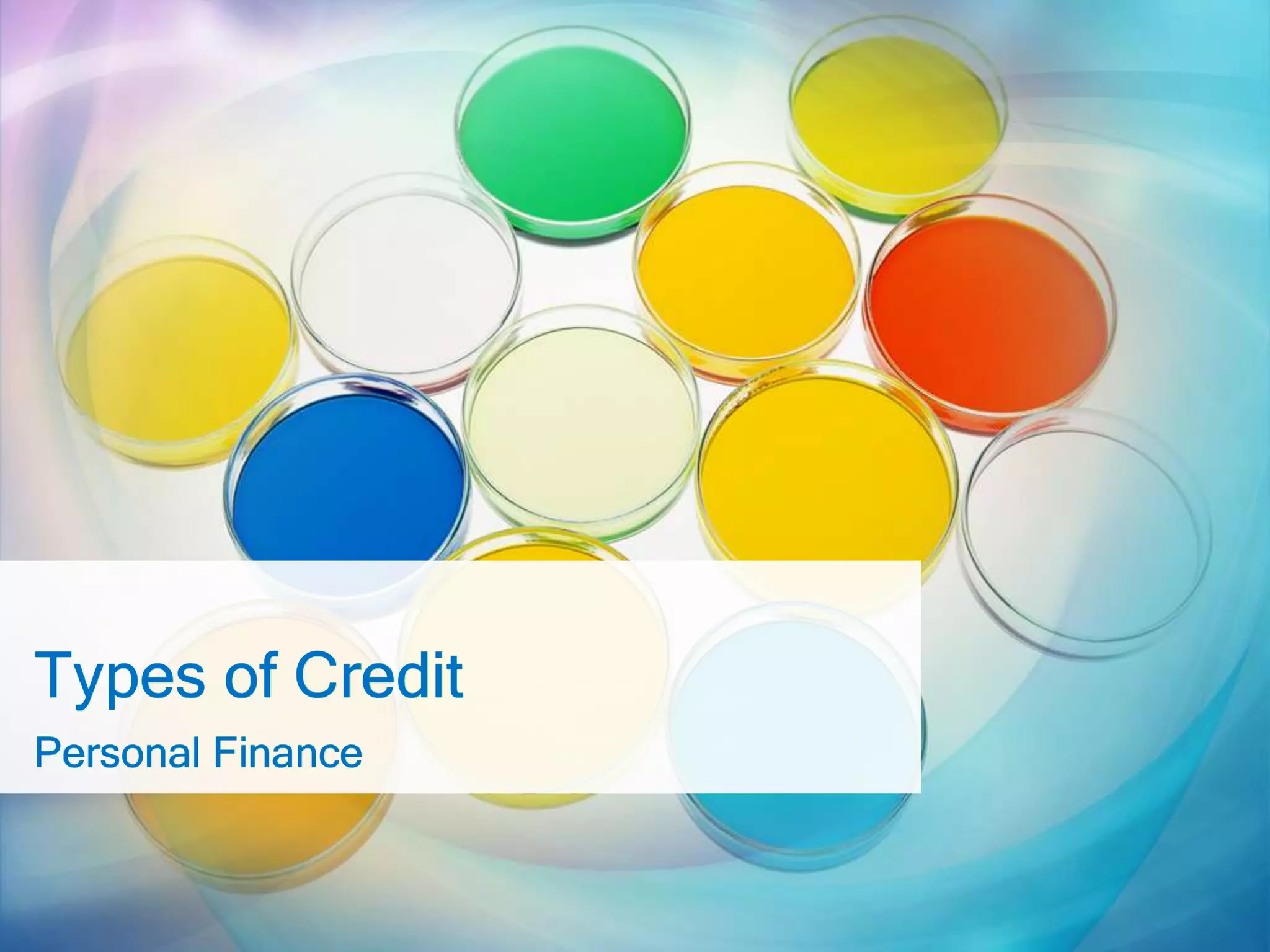 6.1 types of credit | PPTX