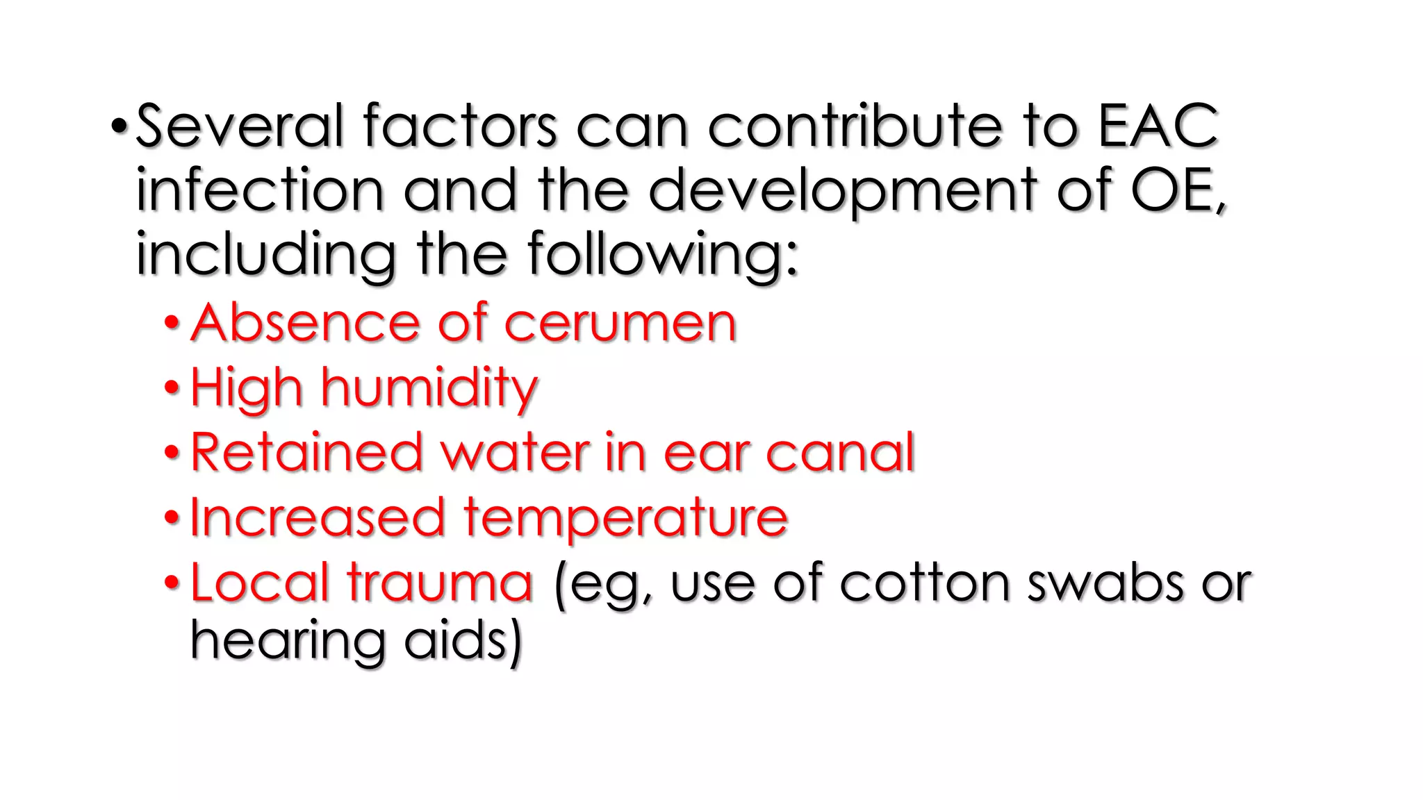 6. otitis externa | PPTX