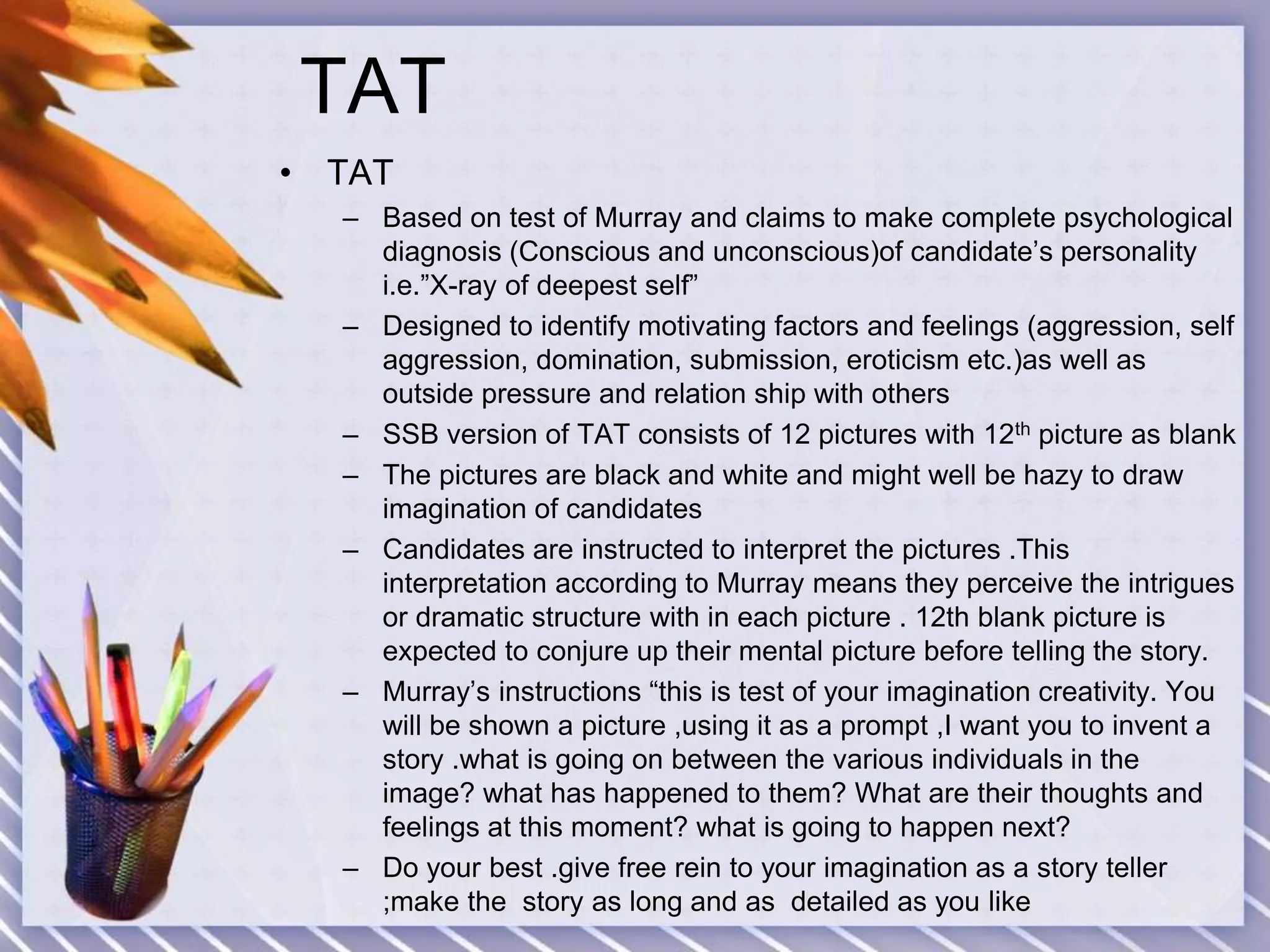 psychological technique used in SSB for areer as an officer in Defence ...