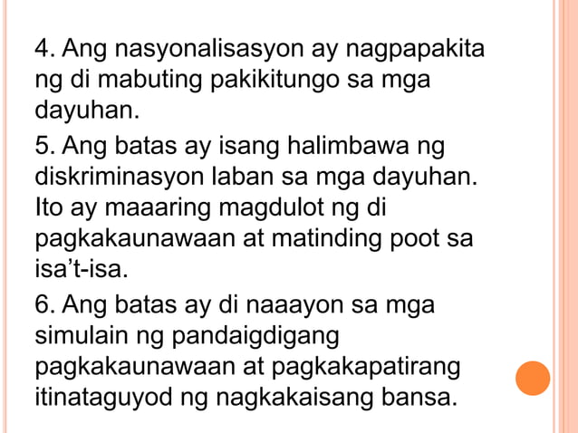 Liberalisasyon at Nasyonalisasyon | PPTX