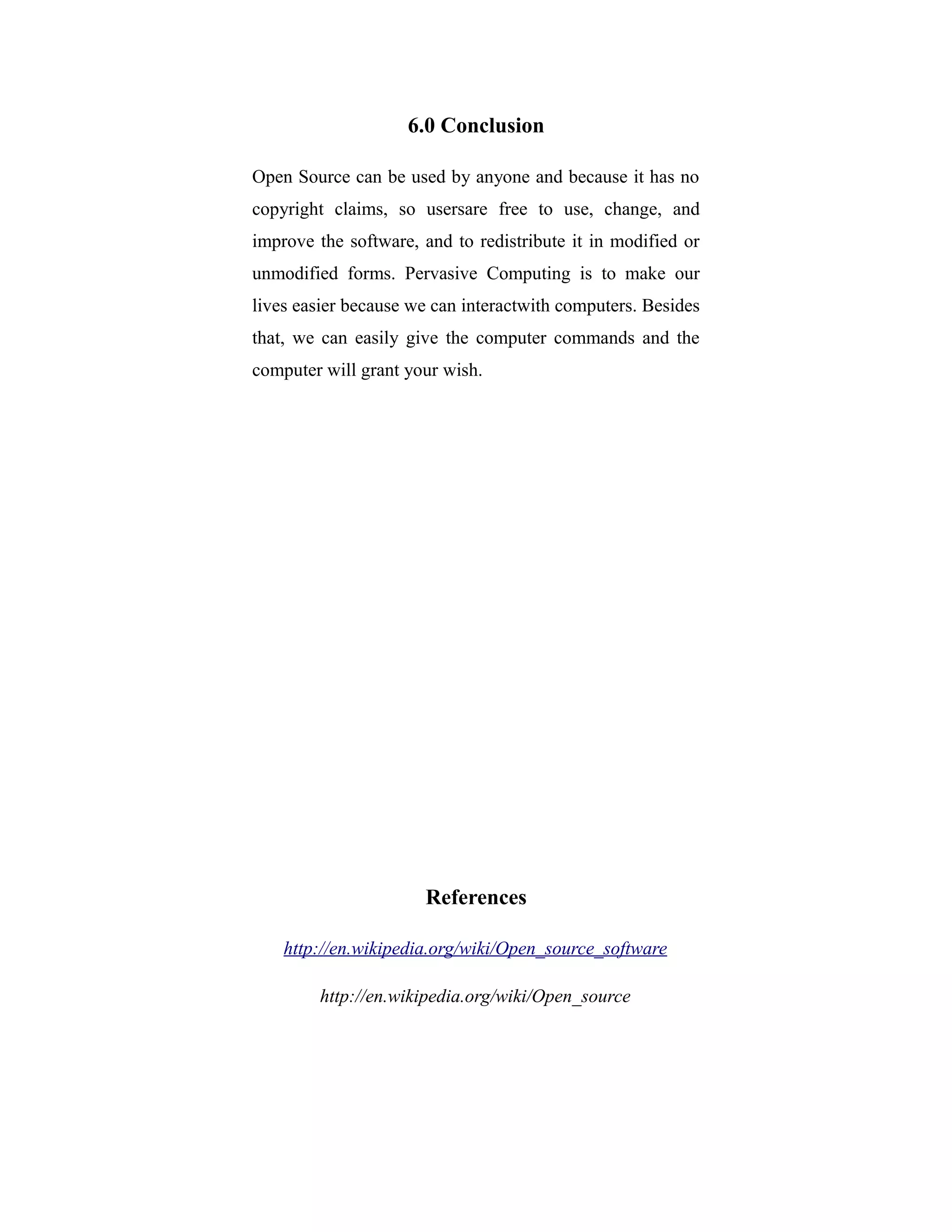 6.0 conclusion | RTF