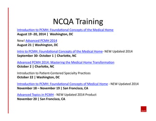 Patient-Centered Medical Home (PCMH) | PDF