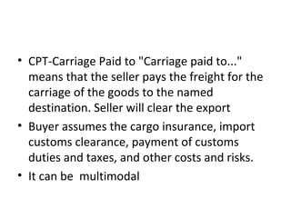 INCO terms | PPT