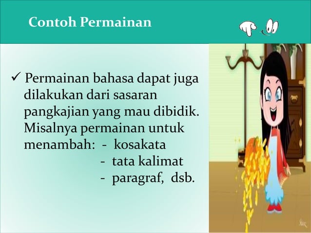 6. metode permainan dalam pembelajaran bhs indo. | PPTX