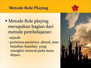 6. metode permainan dalam pembelajaran bhs indo. | PPTX