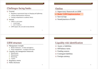 6. the hkma’s regulatory requirements on liquidity risk management | PDF | Stocks and Bonds ...