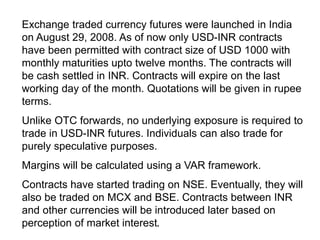 6.currency and interest rate futures | PPTX