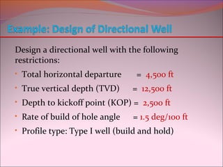Drilling Engineering - Directional Drilling | PPT