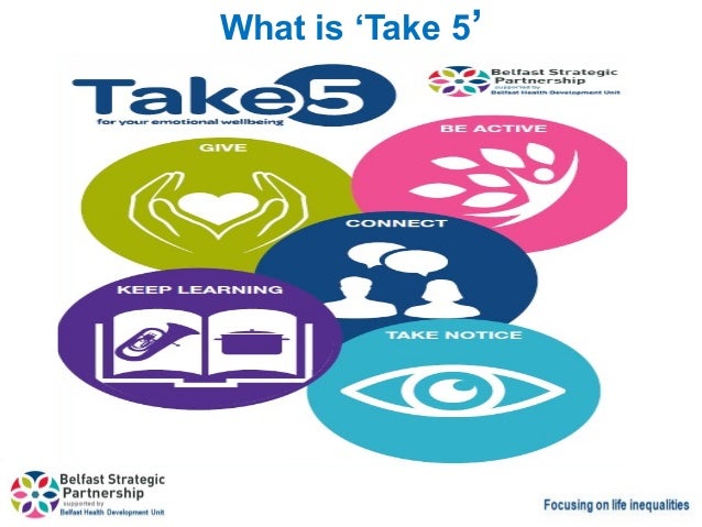 Take 5 for your Emotional Wellbeing - Jim Morgan