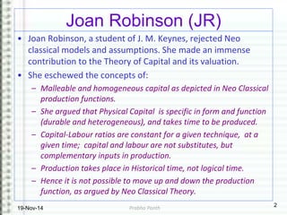 6. joan robinson's model | PPSX