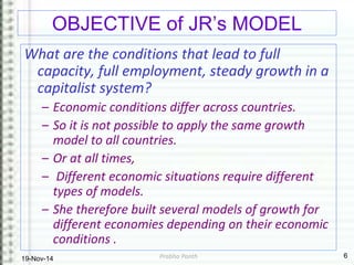 6. joan robinson's model | PPSX