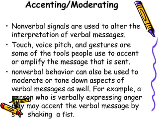 6. nonverbal communication | PPT