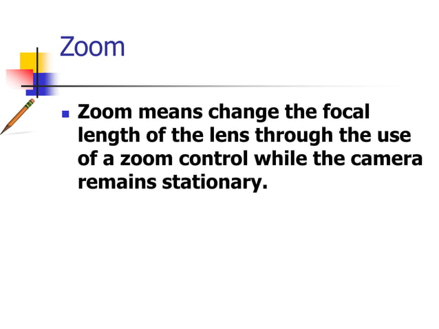 6. camera movements | PPTX | Cameras and Camcorders | Consumer Electronics