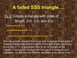 6.2 law of cosines | PPT