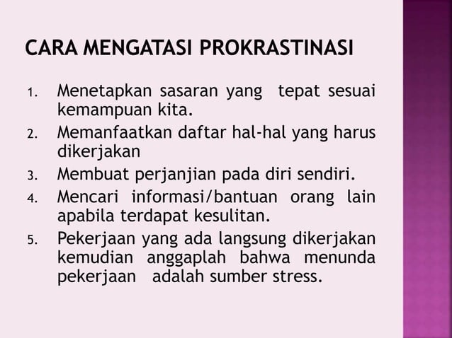 Prokrastinasi | PPTX