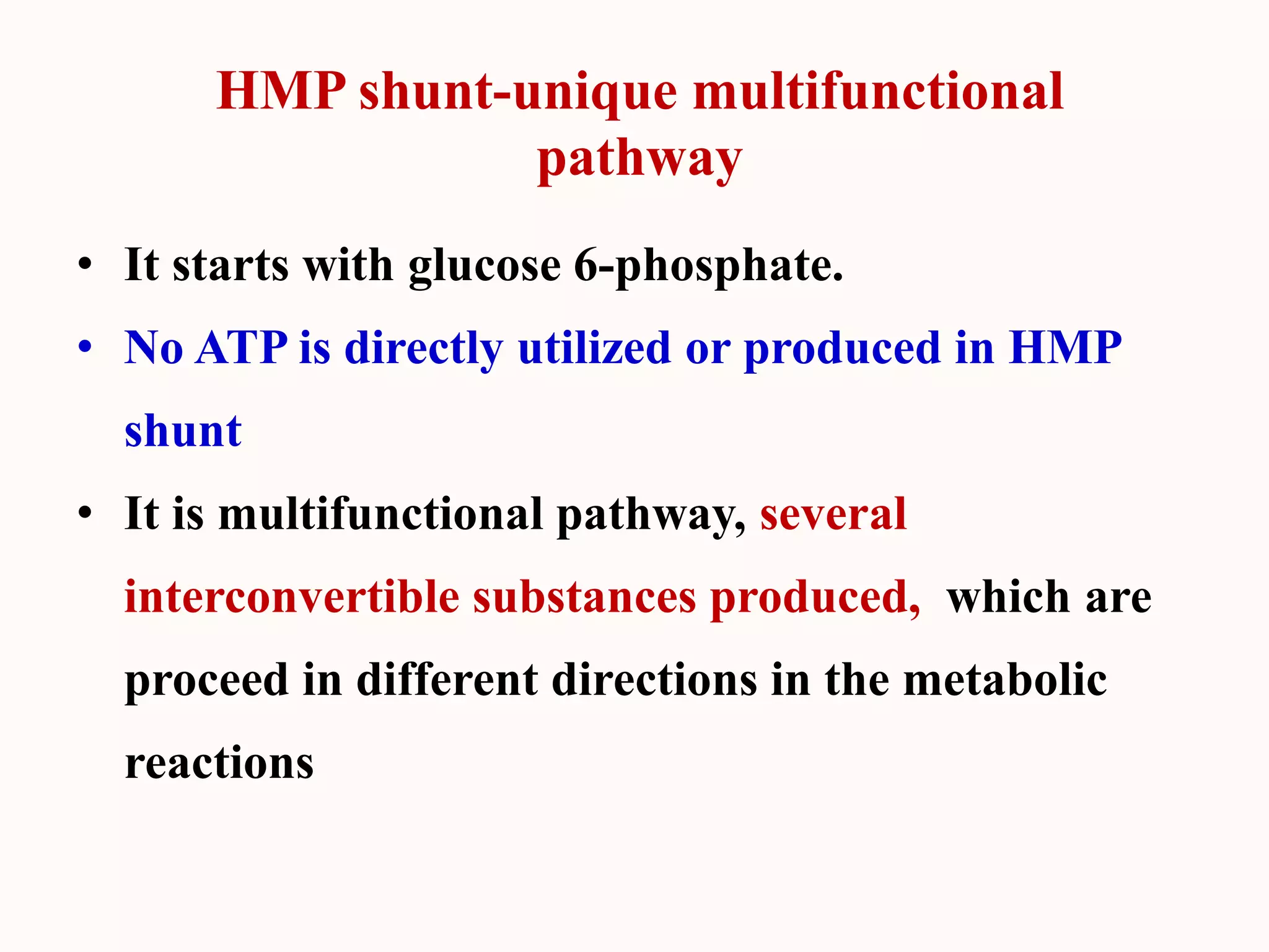 HMP SHUNT PATHWAY | PPTX