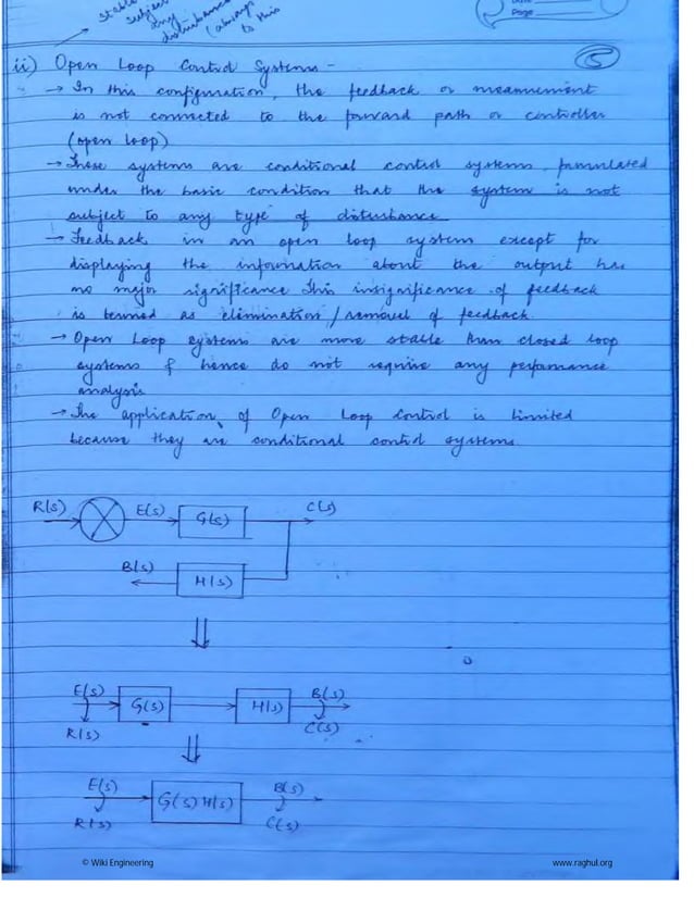 control system gate notes | PDF