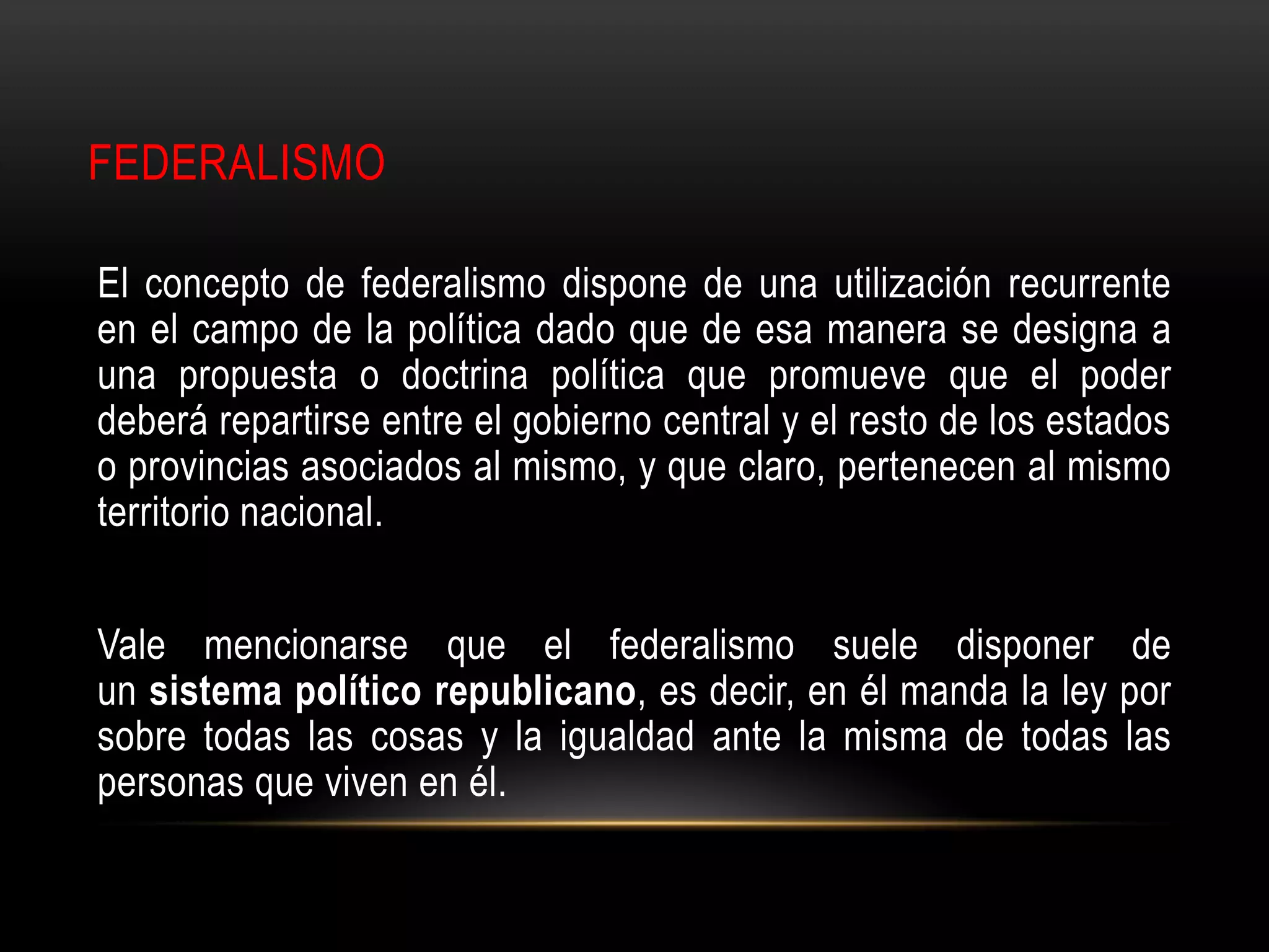 6-14 El Federalismo en Mexico. | PPT