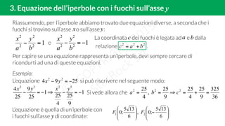Equazione dell'iperbole | PPT