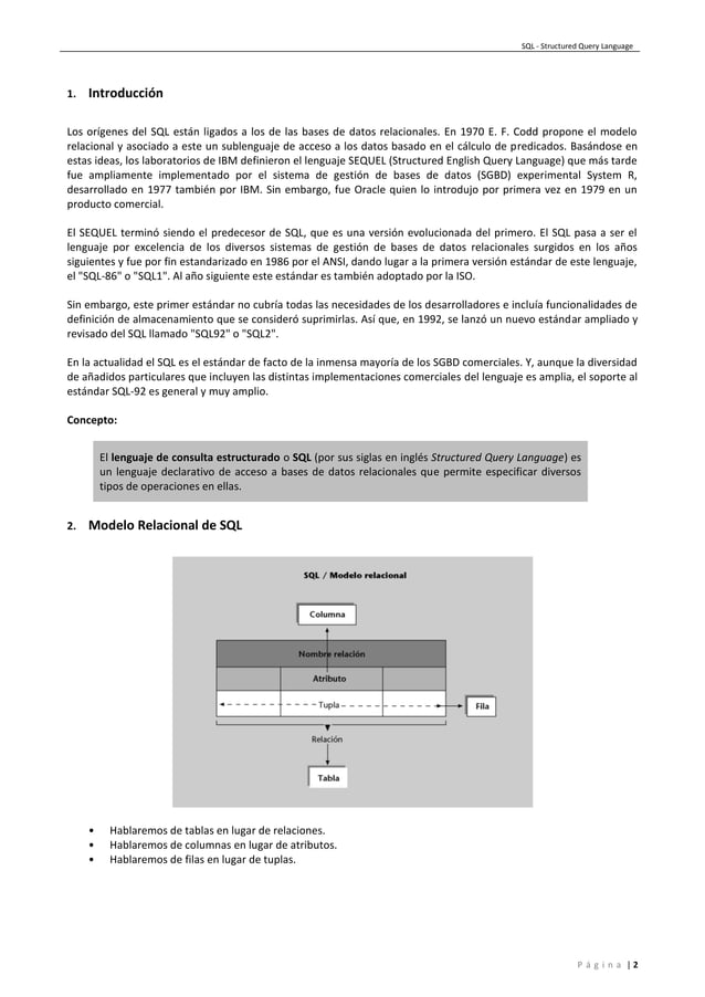 6 Sql Structured Query Language Pdf 2529