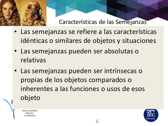 Semejanzas Significado