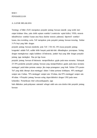 6. tetralogi of fallot | DOCX