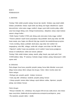 6. tetralogi of fallot | DOCX