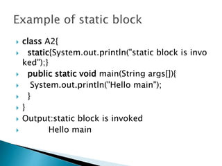 6. static keyword | PPTX
