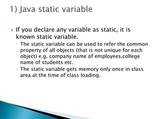 6. static keyword | PPTX